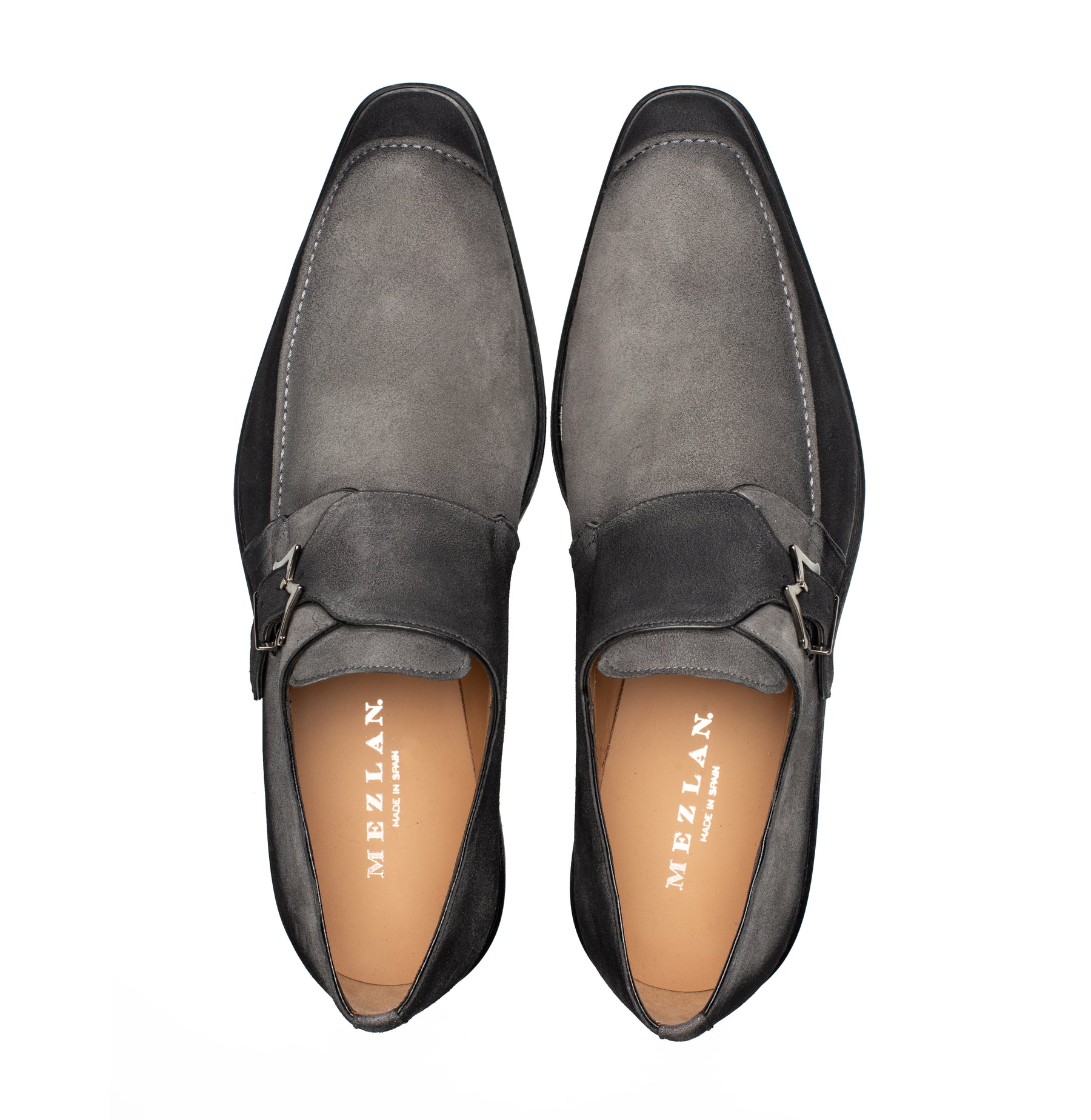 Diesel Suede Monk Strap – Mezlan
