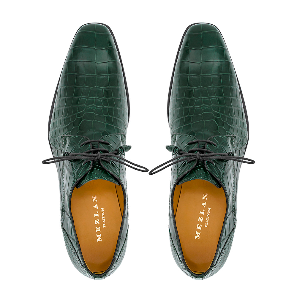 Dandy Alligator Lace Up – Mezlan