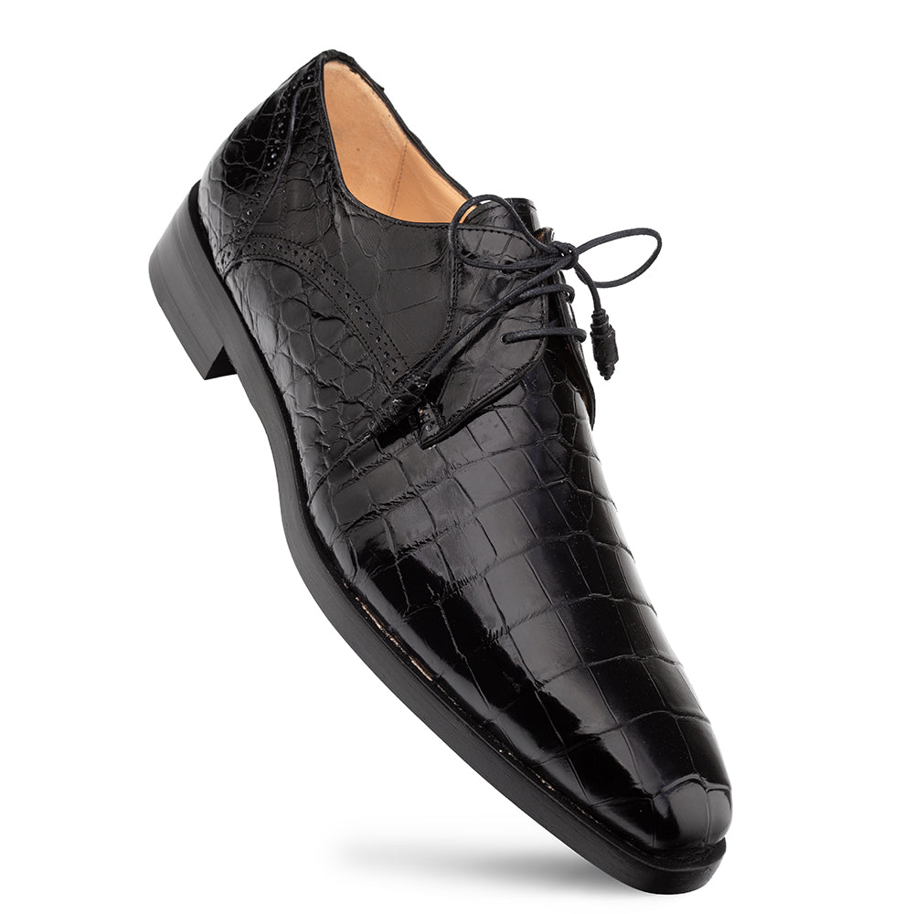 Dandy Alligator Lace Up – Mezlan
