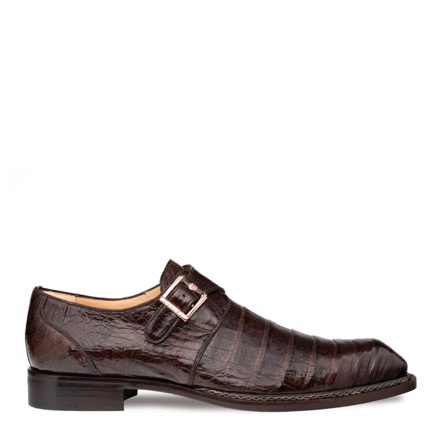 Gigolo Crocodile Monk Strap – Mezlan