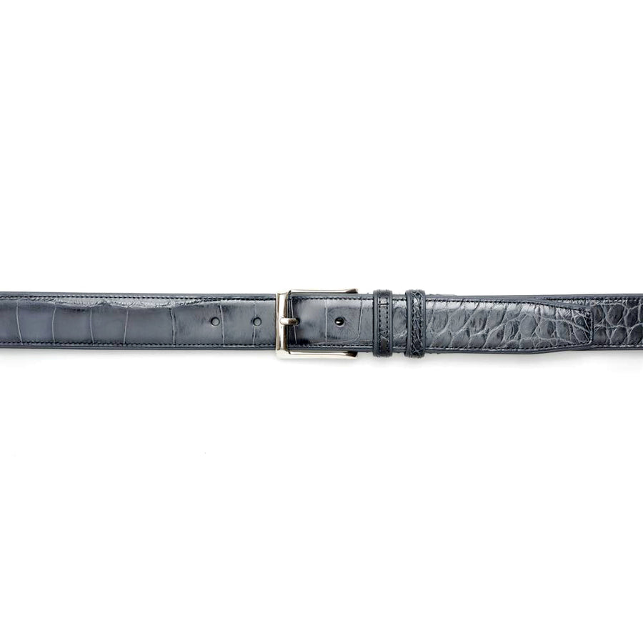 Men's Genuine Alligator Skin Belt - Mezlan Belts
